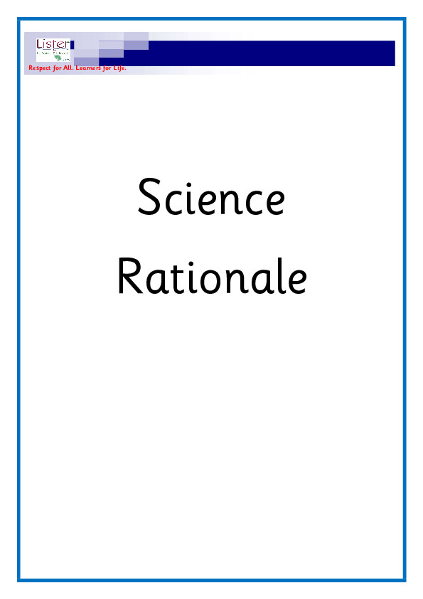 Curriculum – Lister Infant School